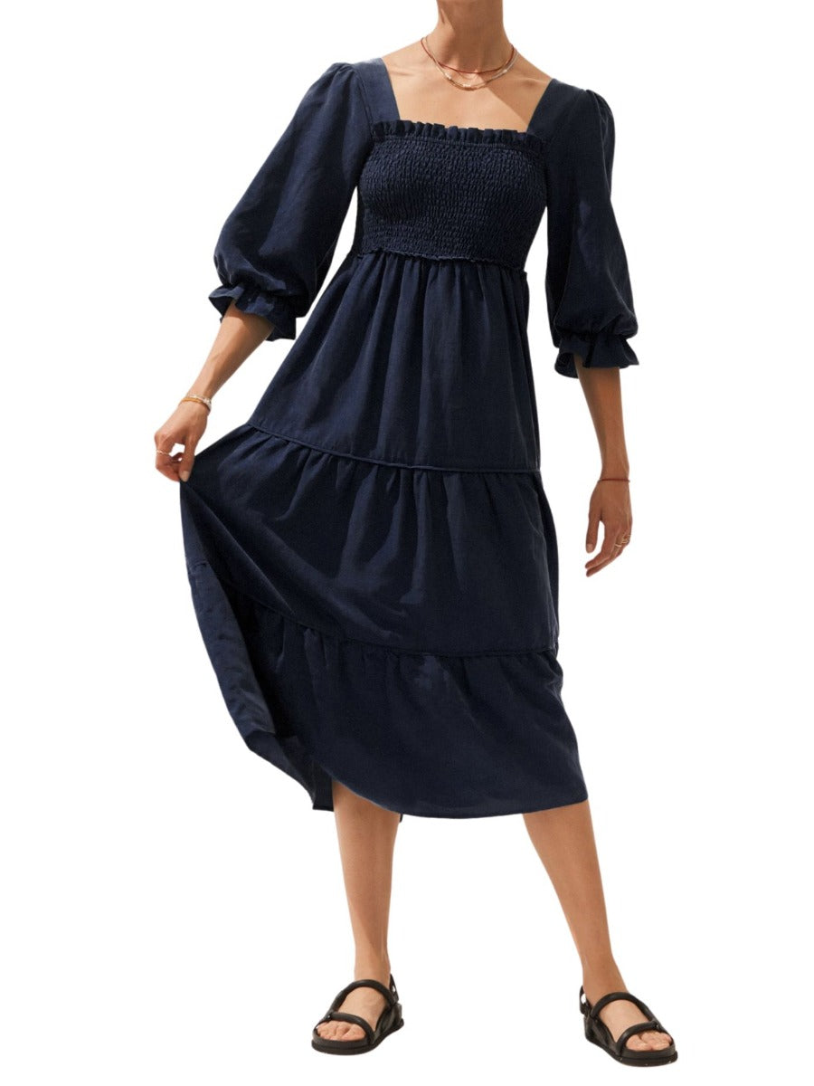 The Cosima Dress Midnight – The Archive Place